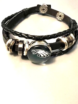 Philadelphia Eagles NFL Snap Bracelet w Snap Fits Ginger snaps | eBay