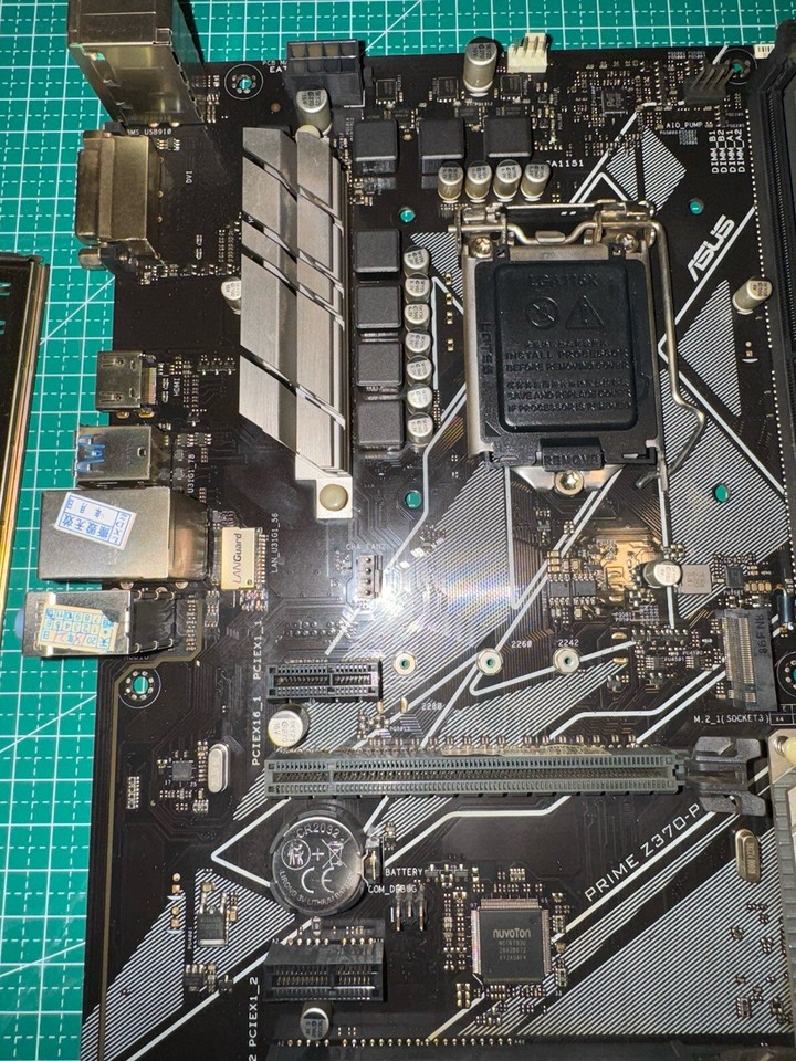 ASUS Prime Z370-P LGA 1151 Intel Z370 HDMI ATX Intel Motherboard ...