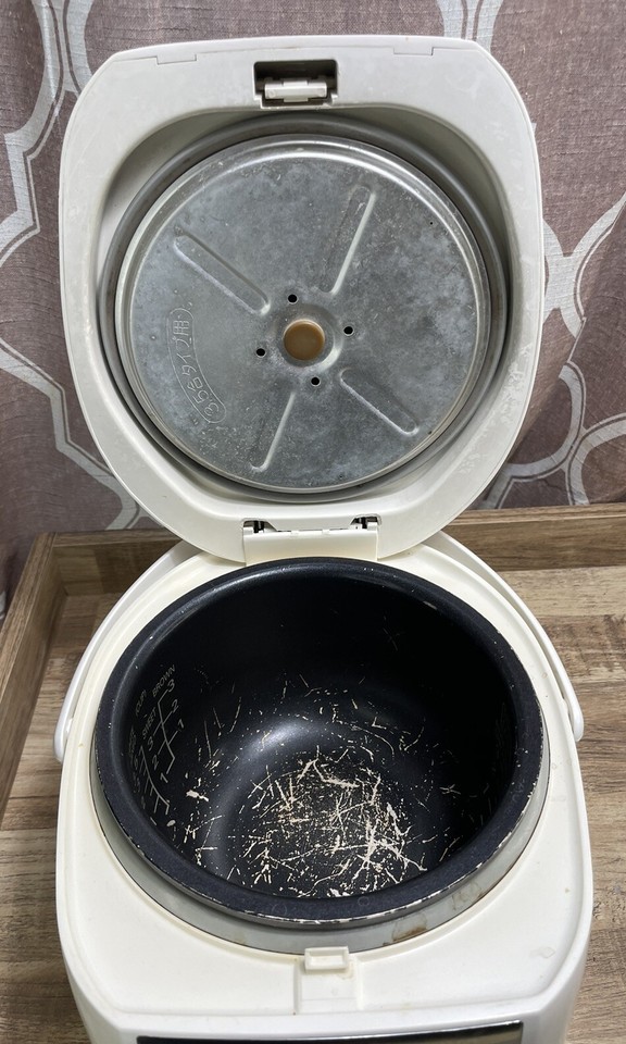 Sanyo Electronic Rice Porridge Cooker Warmer 3.5 Cup ECJ-E35S tested ...