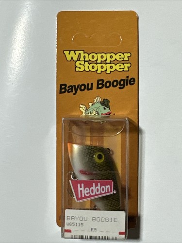 Vintage Whopper Stopper Heddon Bayou Boogie Tennessee Shad | eBay