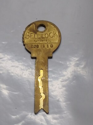 Bell Lock Key Antique Slot Machine Jukebox Penny Arcade # D2B118 D2B ...