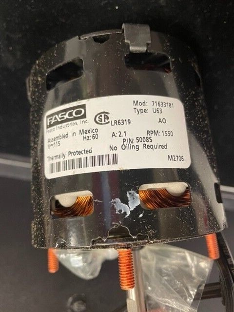 Fasco Model 7163-3181 Commercial Refrigeration Parts Motor Part No ...