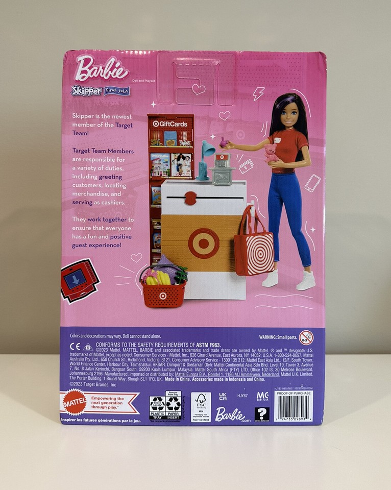 Barbie Skipper First Job Target Checkout Doll Target Exclusive NEW | eBay