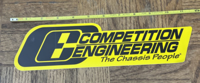 Competition Engineering Auto Decal Sticker-Brand New-SHIPS N 24 HOURS ...