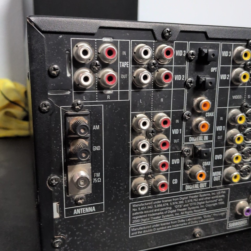 Harman Kardon AVR 120 Stereo 5.1 Dolby Surround Audio / Video Receiver ...