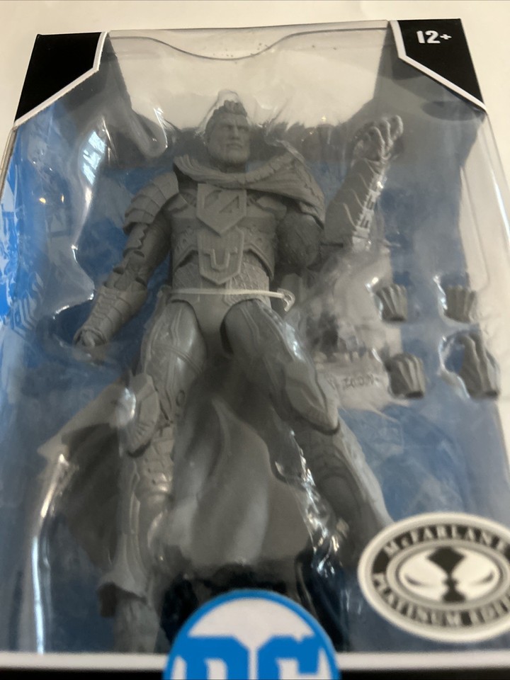 DC Multiverse McFarlane Toys General Zod Platinum Edition Action Figure ...