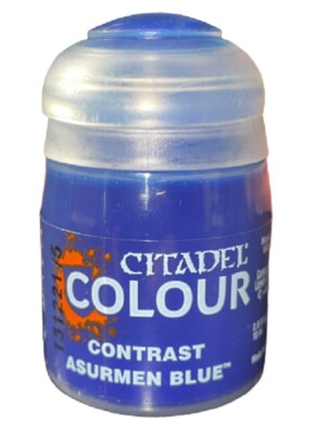 Warhammer Citadel Colour ﻿﻿﻿Asurmen Blue 18ml (Contrast) Paint Pot [29 ...