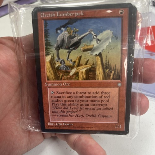Orcish Lumberjack MTG Magic Ice Age English Lightly Played | eBay