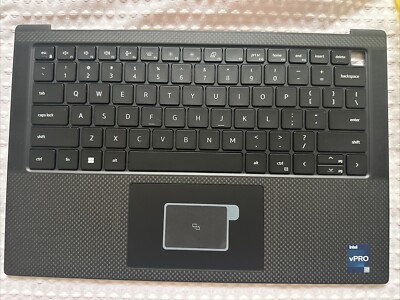 Dell Precision 14 5470 5480 Palmrest Touchpad US Kbd Smart Card 345KV ...