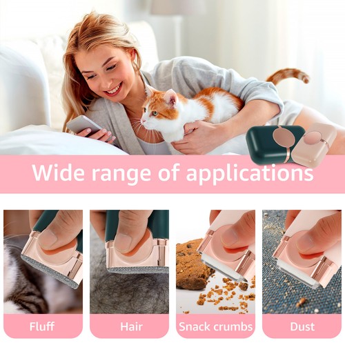 2Pcs Lint Roller Ball Double Headed Lint Roller Washable Lint Remover ...