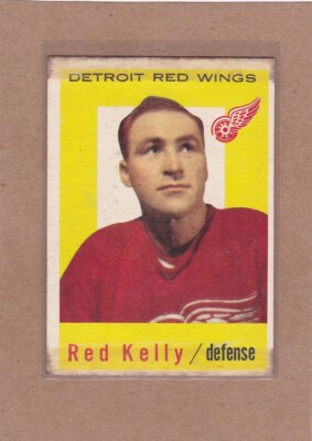 1959-60 TOPPS HOCKEY RED KELLY #65 RED WINGS POOR *A28029 | eBay