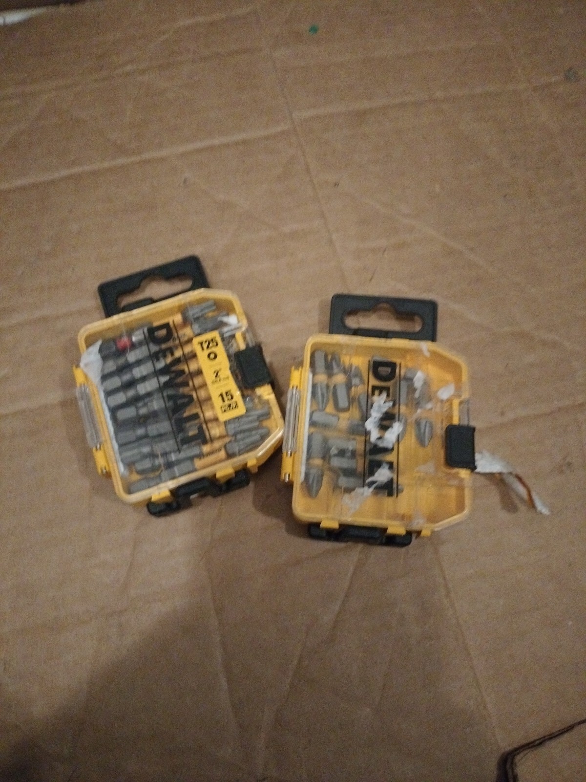 2)DeWalt Max Impact 1 in. #2 Philips Bit (15-Piece) with Small Bulk ...