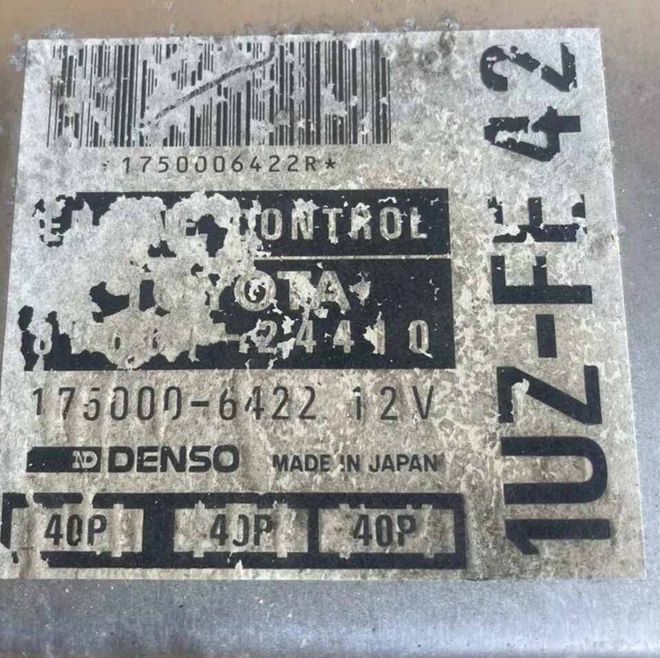 1992-1994 Lexus SC400 ECU 1UZ-FE 4.0 | eBay