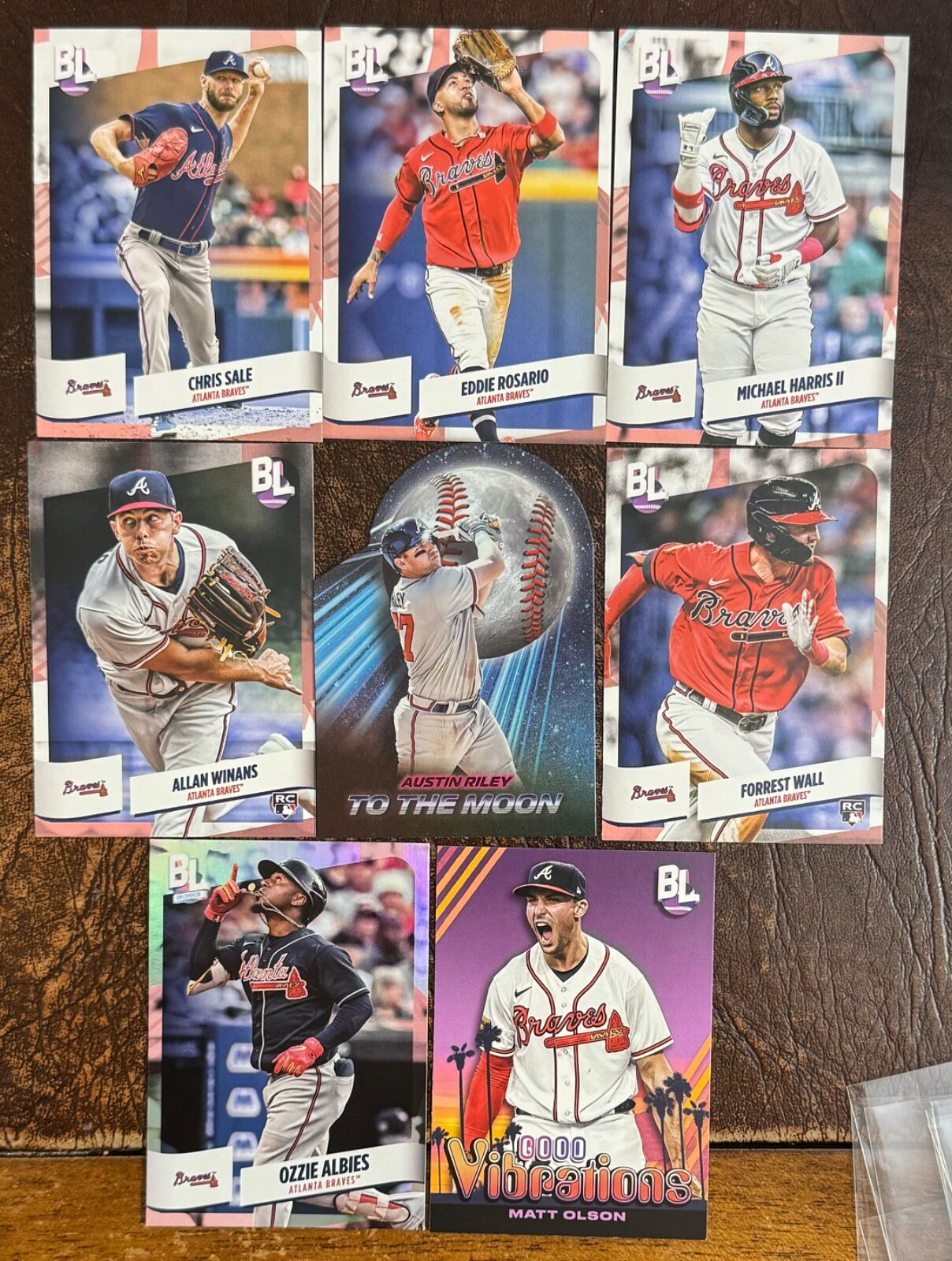 2024 TOPPS BIG LEAGUE ATLANTA BRAVES LOT X 8 -ROOKIES +INSERTS 🔥 | eBay