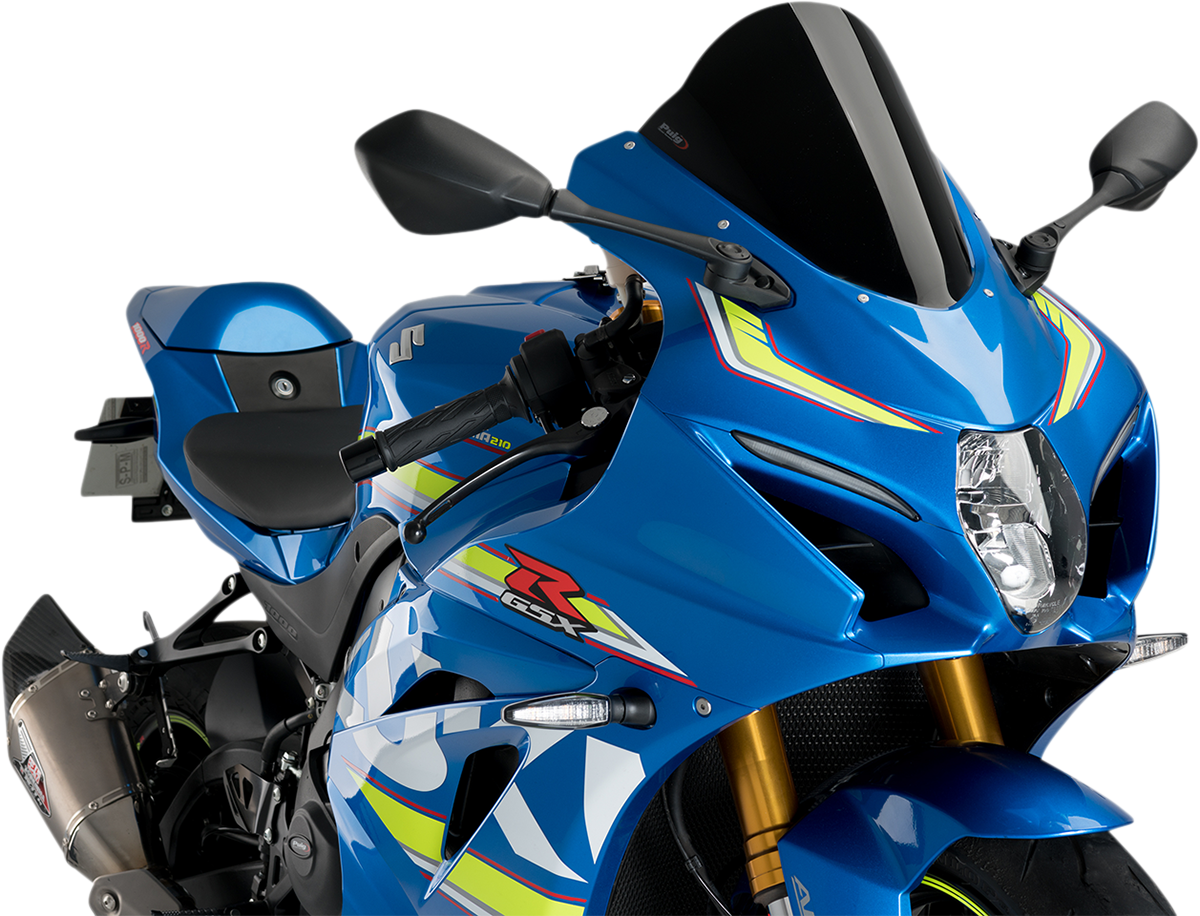 PUIG Race Windscreen Black Suzuki GSX-R 1000 GSX-R 1000R 2017-2021 ...