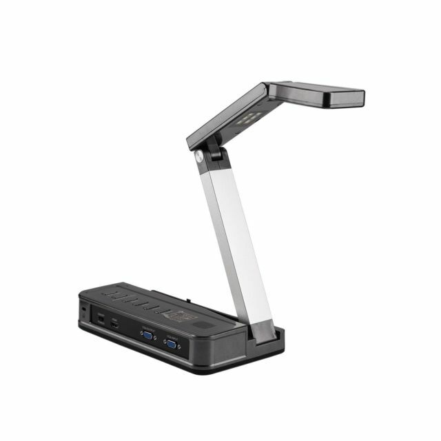 Eloam Ve802af Portable Document Camera HDMI VGA Port OCR Visual ...