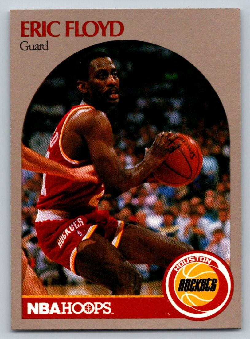 1991 Hoops 100 Superstars #35 Eric Floyd Houston Rockets | eBay
