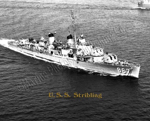 USS STRIBLING DD 867 Photo Print Personalized US Navy | eBay