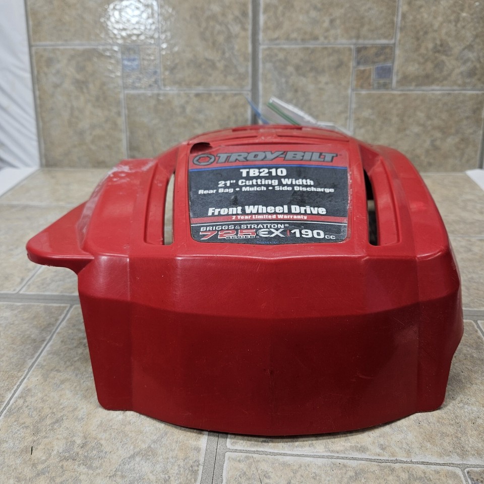 TROY-BILT TB210 Lawnmower Engine Cover 190cc 21" BRIGGS Engine | eBay