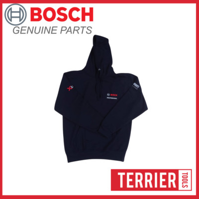 Bosch Professional Drawstring Hoodie - Navy - M, L or XL | eBay