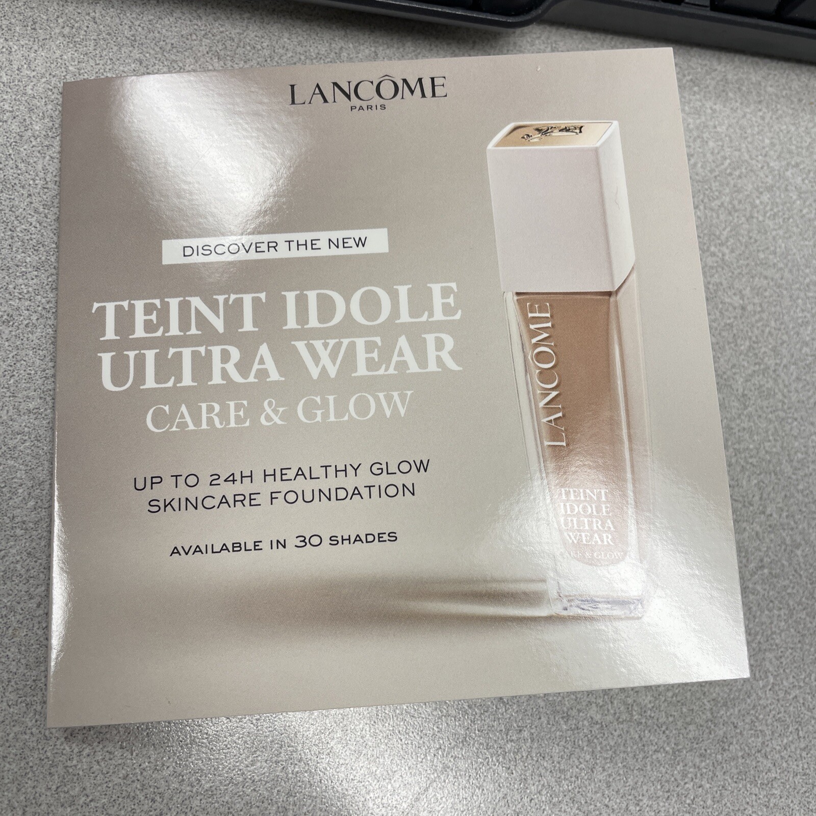 Lancome Teint Idole Ultra Wear Care & Glow 220C 325C 425C 515W Sample ...