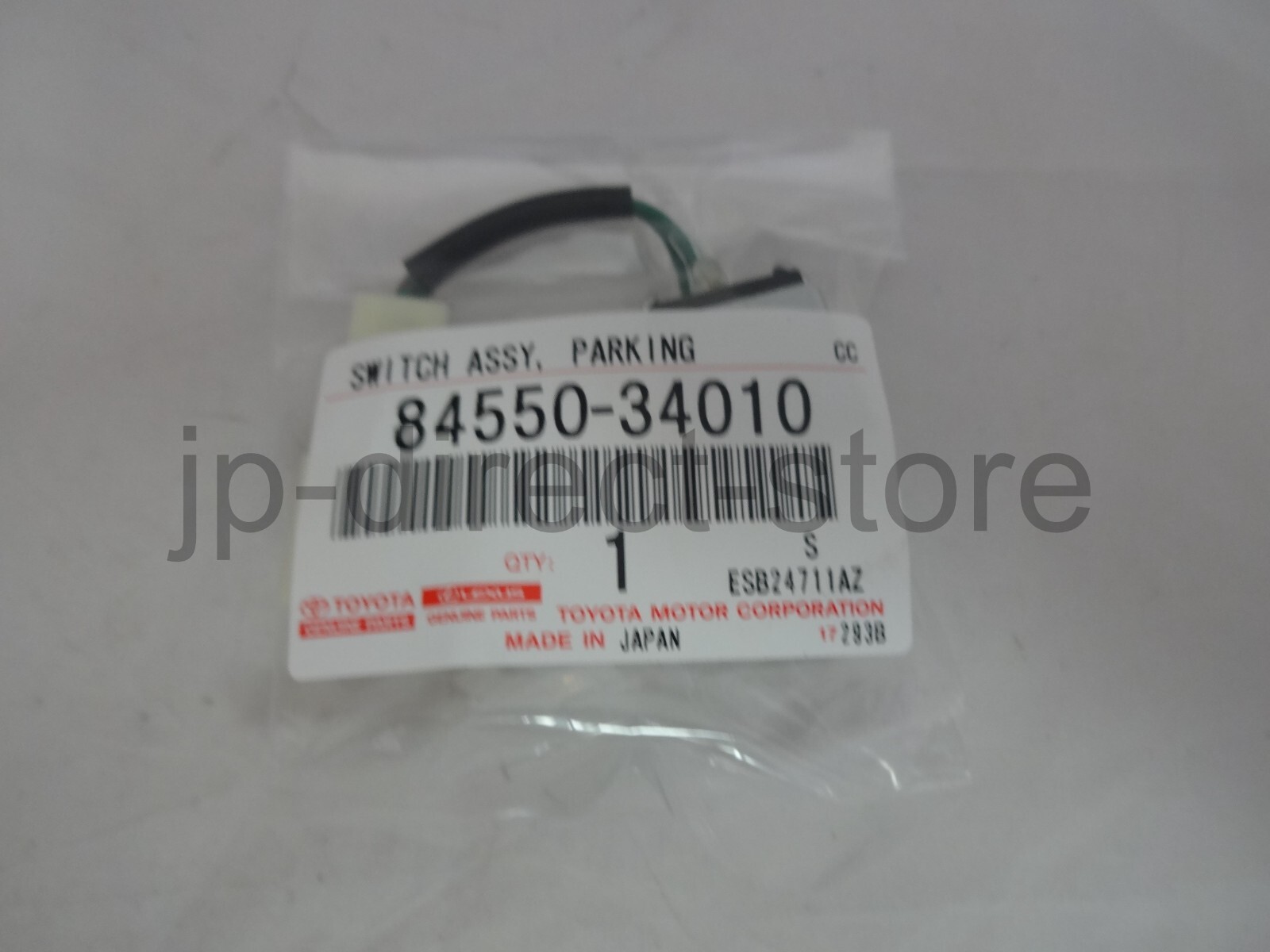 Genuine Toyota Switch Assy, Parking Brake 84550-34010 OEM | eBay