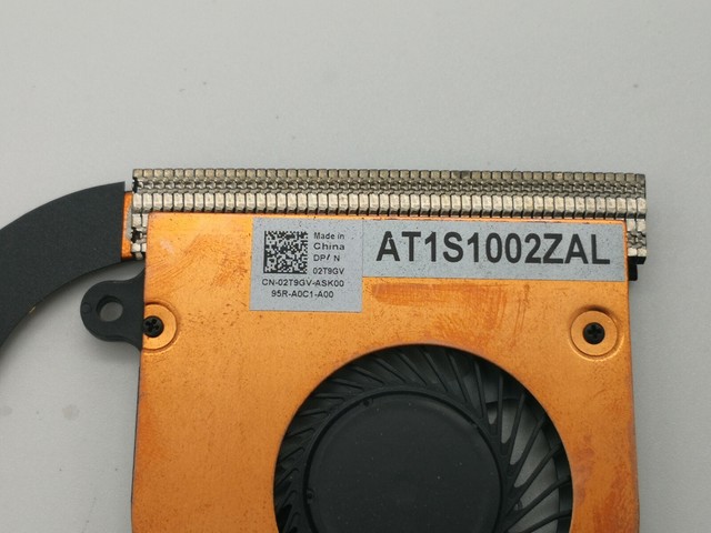 Dell Latitude 7480 Cooling Heatsink and Fan 2T9GV Ksb0605hc for sale ...
