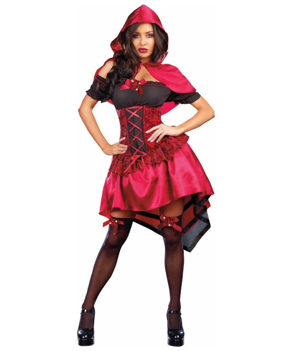 Sexy Little Red Riding Hood Costume Women 2717
