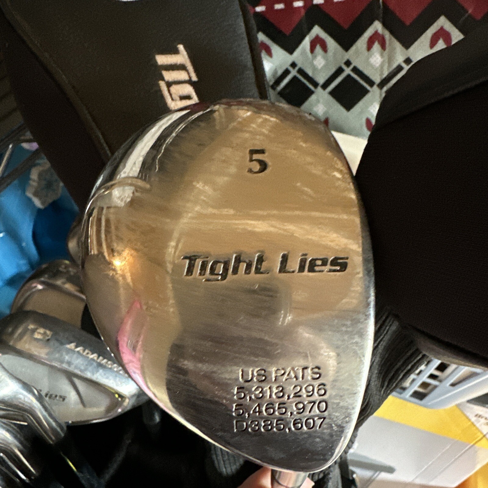 Adams Golf Tight Lies RH 13 Club Set 1-3-5 3-4-5-6-7-8-9-S-P-Putter Bag ...