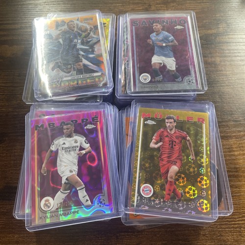 70x Numbered Soccer Card Bundle / Panini & Topps *FULL LIST IN ...