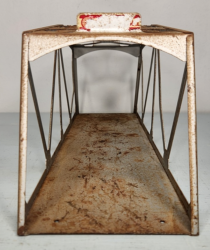 1950's Marx Illinois Central Metal Train Trestle Bridge WEATHERED 18"L ...