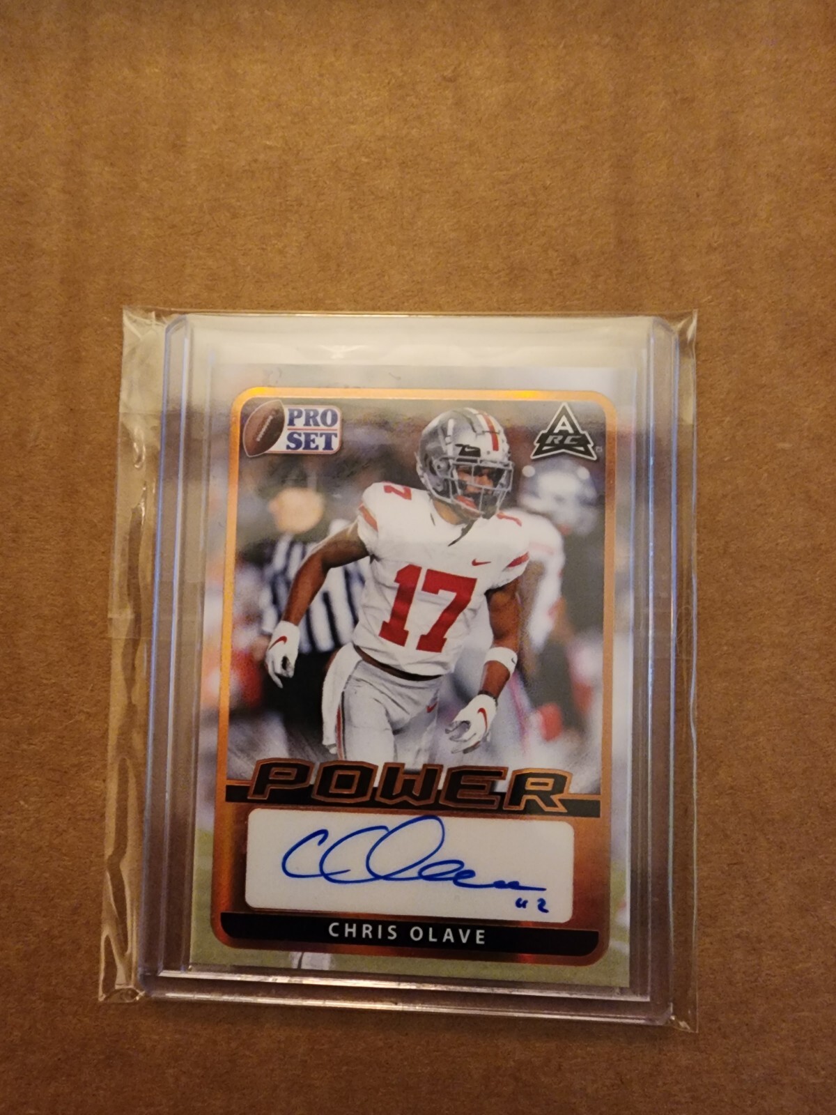 Saints Chris Olave 2021 Pro Set Power Bronze Auto Autograph RC | eBay