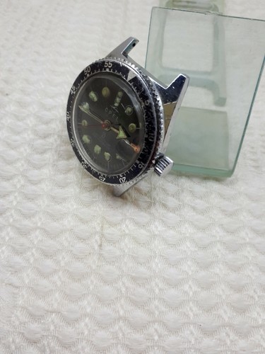 VINTAGE OPEL DE LUXE DATE SWISS MADE WRIST WATCH MEN’S ROTATE BEZEL ...