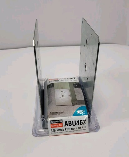 Simpson Strong Tie ABU46Z, 4x6 Adjustable Post Base 44315595103| eBay