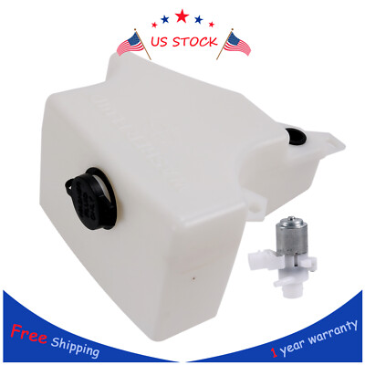Windshield Washer Reservoir w/ Pump For Perterbilt Kenworth HD 2006-16 ...