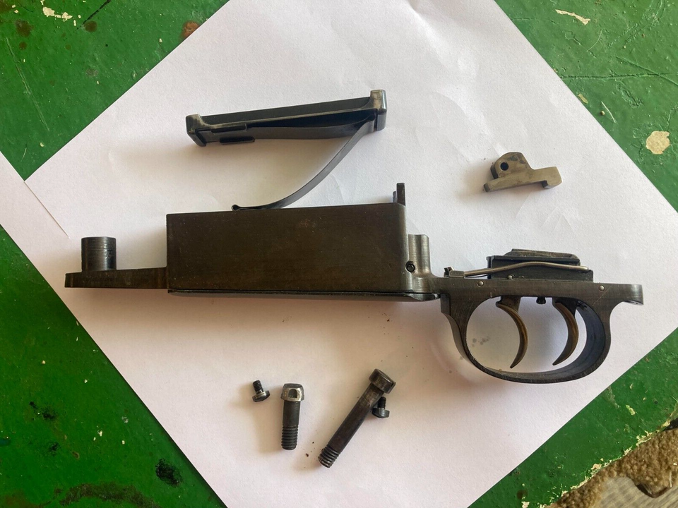 Mauser 98 Large Ring Double Set Trigger with Kick Off, Trigger Guard ...