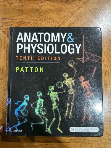 ANATOMY & PHYSIOLOGY TENTH EDITION PATTON HARDCOVER TEXTBOOK | eBay