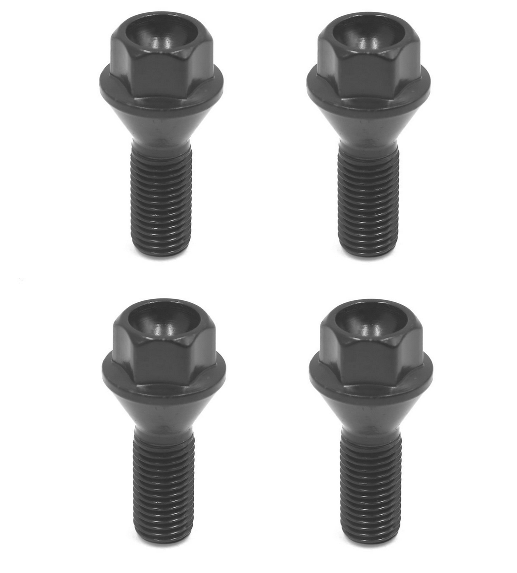 BMW 4PCS Wheel Lug Bolts Nuts (12 X 1.5 mm) E39 E46 E90 E39 E60 E53 ...