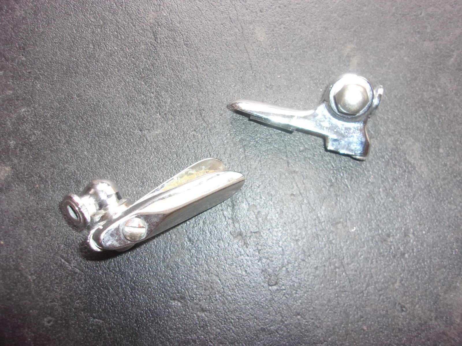 Vintage Chrome Window Wing Clamps 3" Length MS419 | eBay