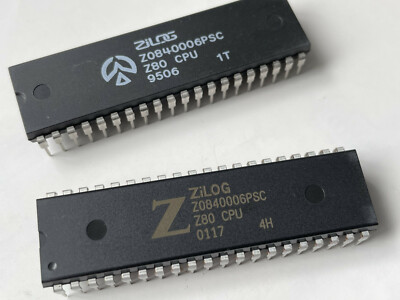 Z80 ZILOG CPU D.I.L MICROPROCESSOR | eBay