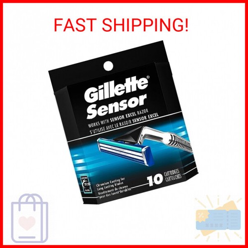 Gillette Sensor Men's Razor Blades – 10 Refills 47400115057 | eBay