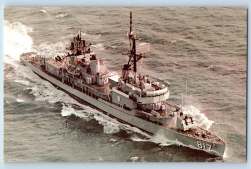 Postcard USS Corry DD-817 Gearing Class Destroyer Naval Reserve ...