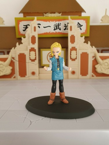 Figurine cyborg c18 Dragon Ball Legend of Manga RARE figure Hachette ...