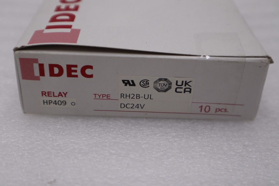BOX OF 10 - IDEC RH2B-UL DC24V 24VDC Power Relay 8Pins STOCK H409A | eBay