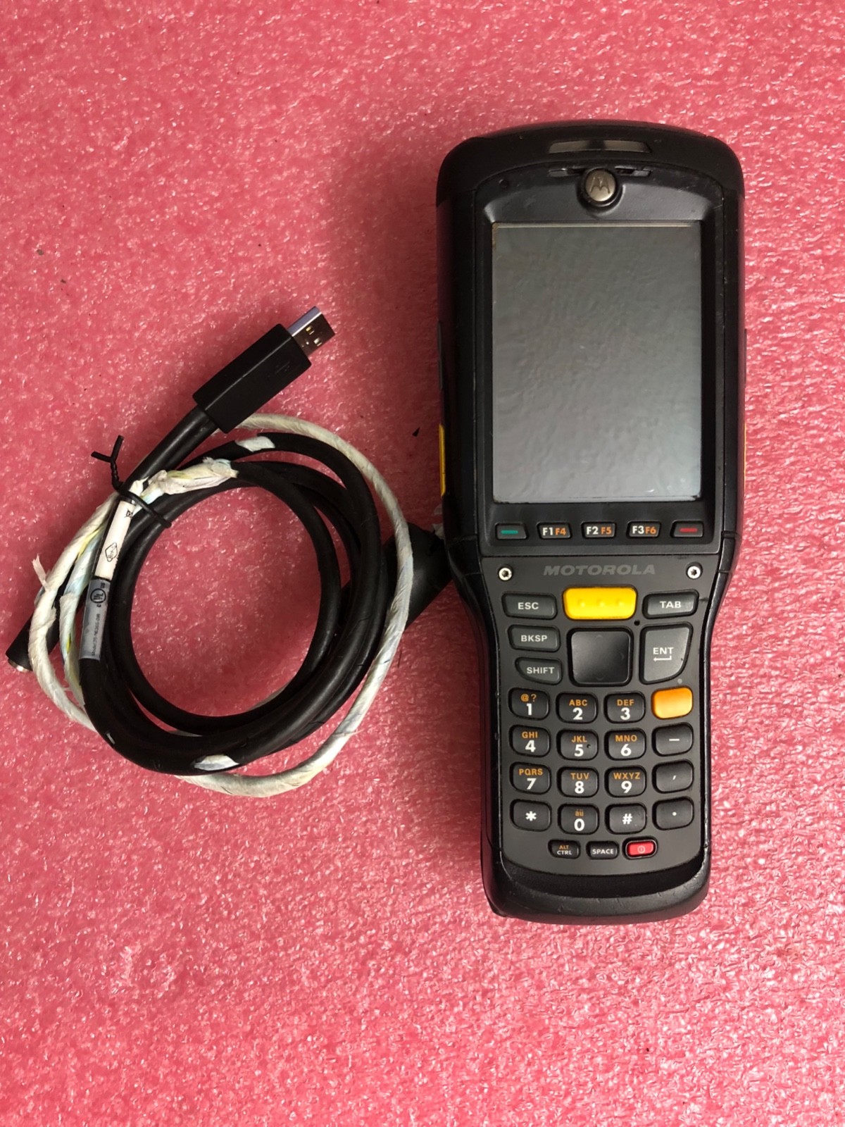 Motorola MC9590-KD0DAB00100 Wireless Barcode Scanner Windows Mobile 6.5 ...