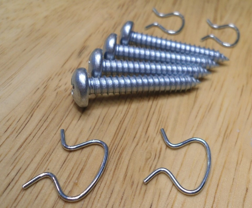 4 ARM REST ANCHOR SCREWS/CLIPS FOR ALL TOYOTA TACOMA TUNDRA CAMRY T100 ...