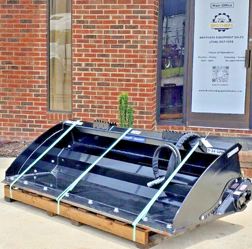 84" Hydra Bucket Power Harley Rake Bucket Soil Conditioner For Skid ...