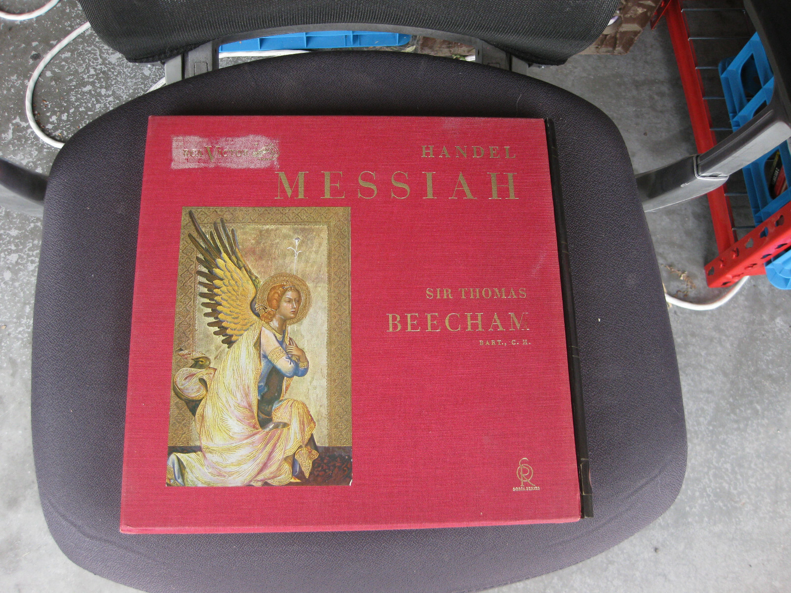 Sir Thomas Beecham - Messiah (1959) RCA Victor Red Seal ‎4xLP vinyl box ...