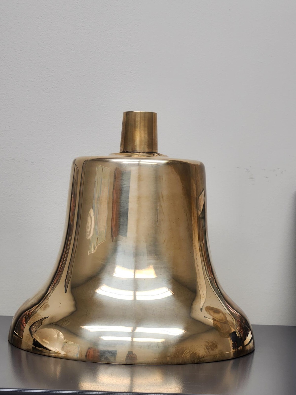 Antique Polished Locomotive Bell | eBay