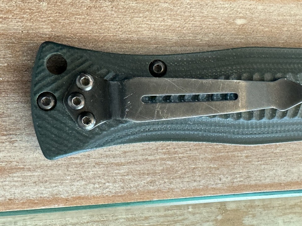 Benchmade 531 Mel Pardue G10 Axis Lock SV30 Folding Pocket Knife. Rare ...